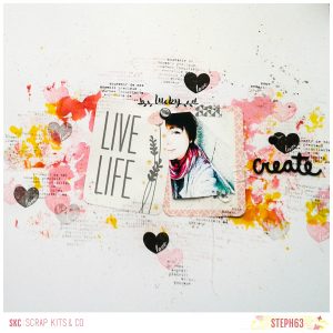 live, life, create! pour scrap kits and co - mon bric à scrap